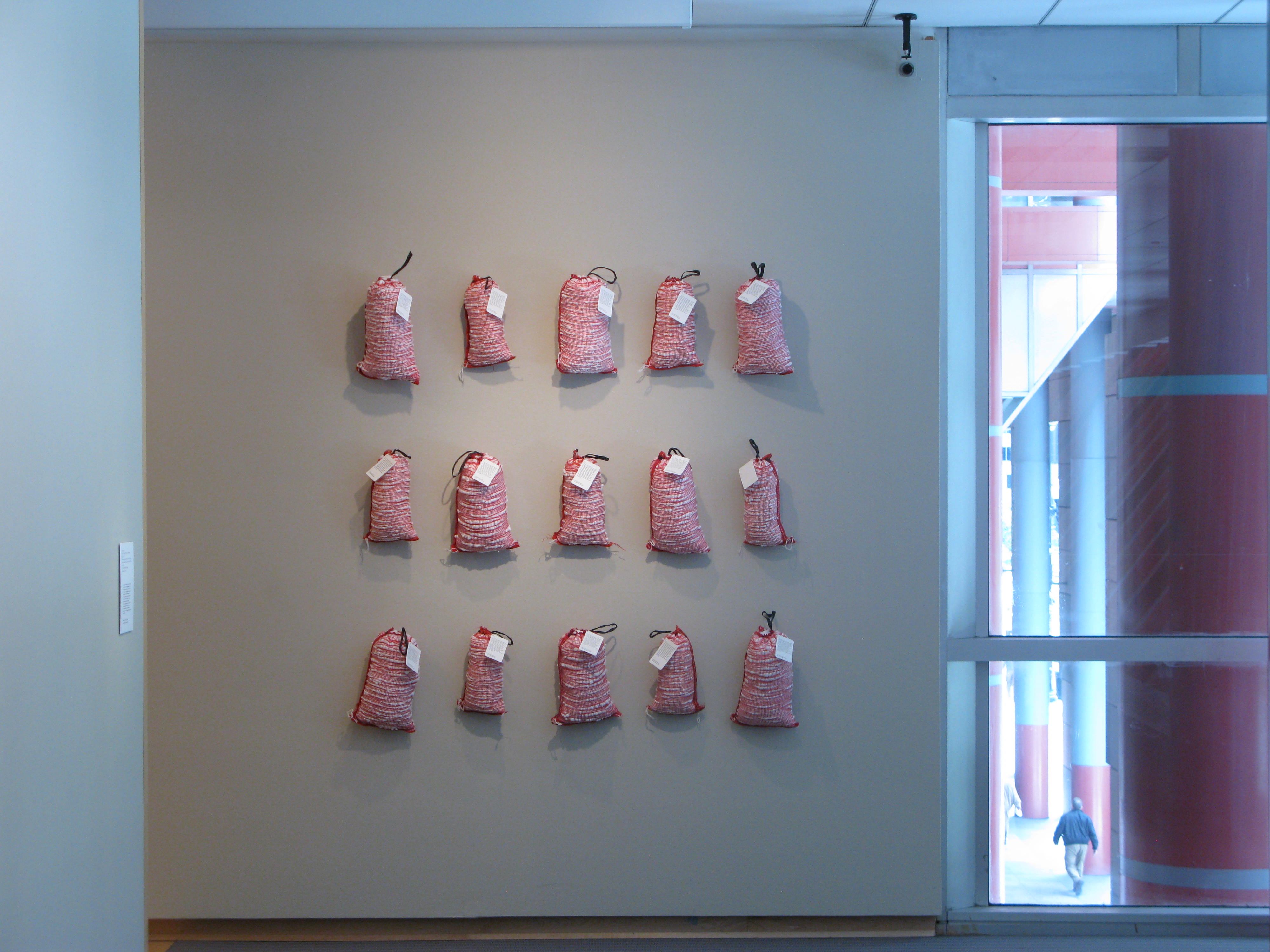 KATE INGOLD / Cloud Bags with Pricetag Poems